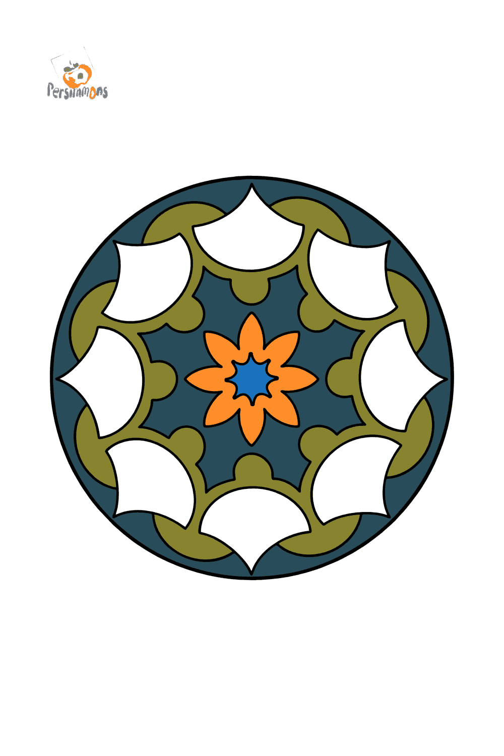 Mandala boyama sayfaları çocuklar için | Coloring-for-Kids.com