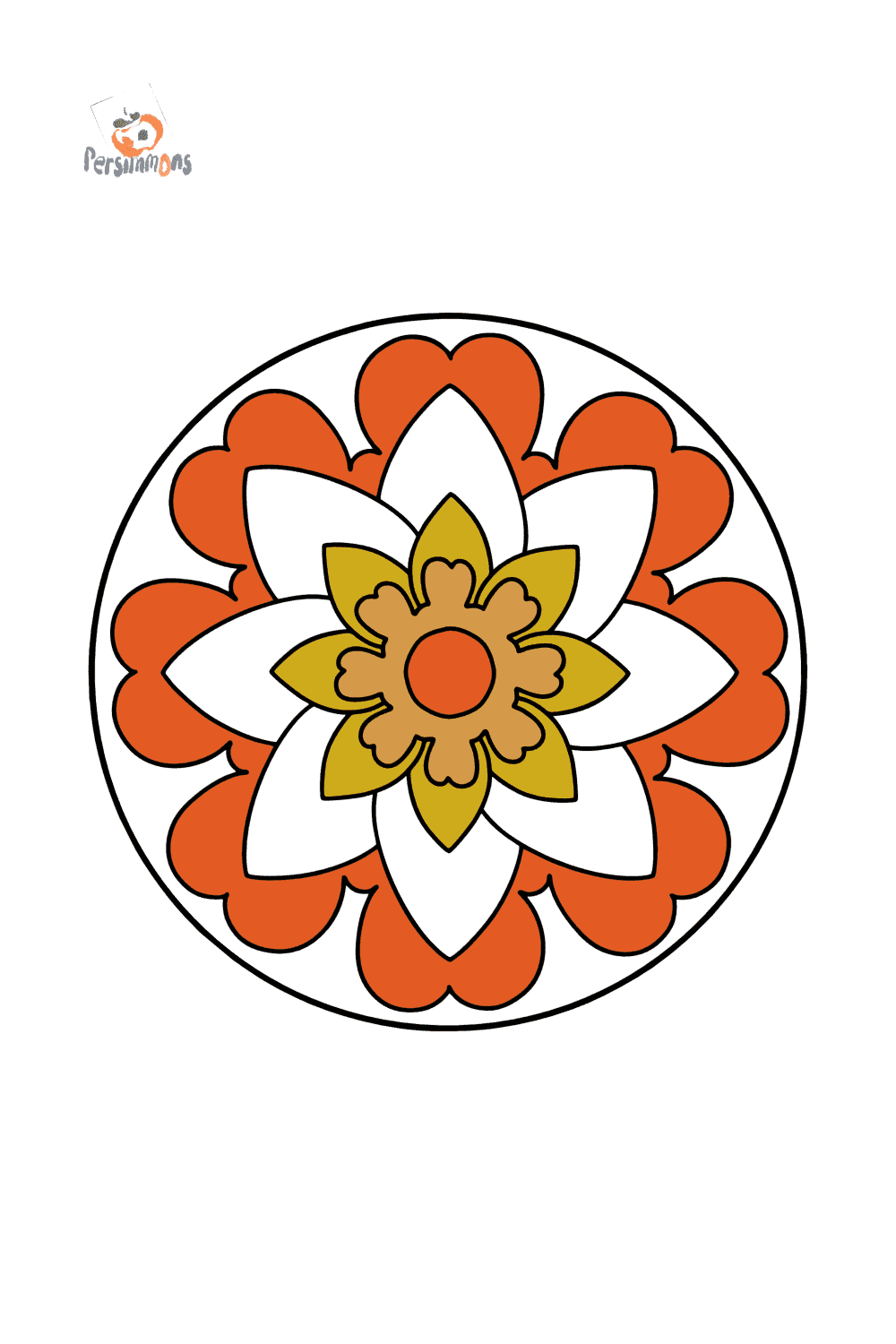 Mandala coloring page - 20 elements ♥ Online and Print for Free!