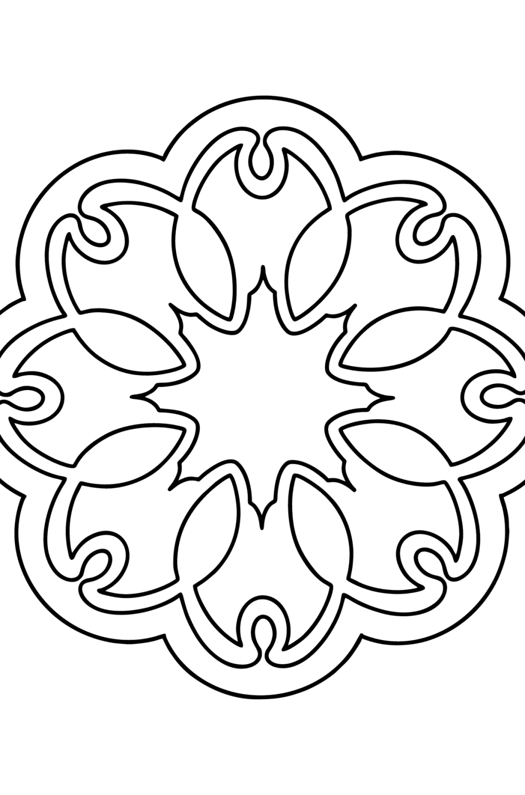 Disegni da colorare mandala - Online, scaricare e stampare!