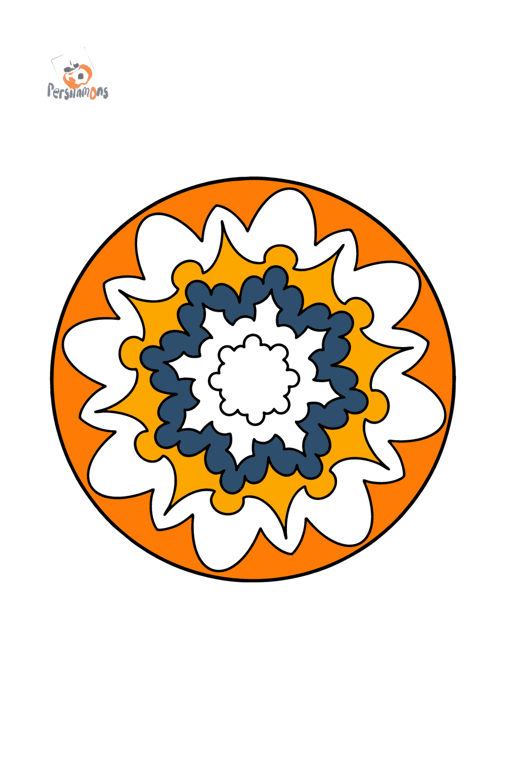 Mandala coloring page - 6 elements ♥ Online and Print for Free!