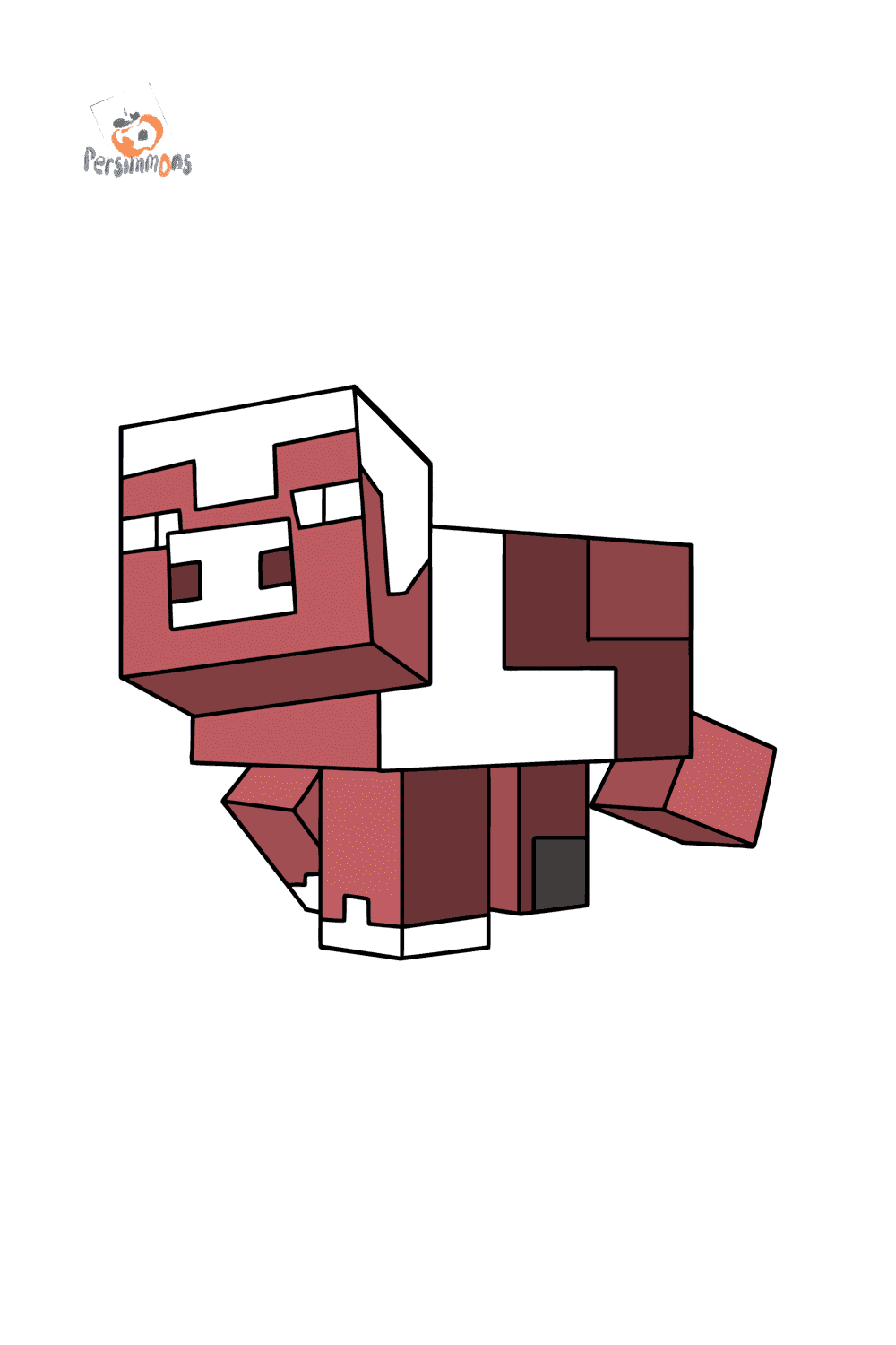 Minecraft Pig Coloring 80 Minecraft Coloring Pages (Free PDF