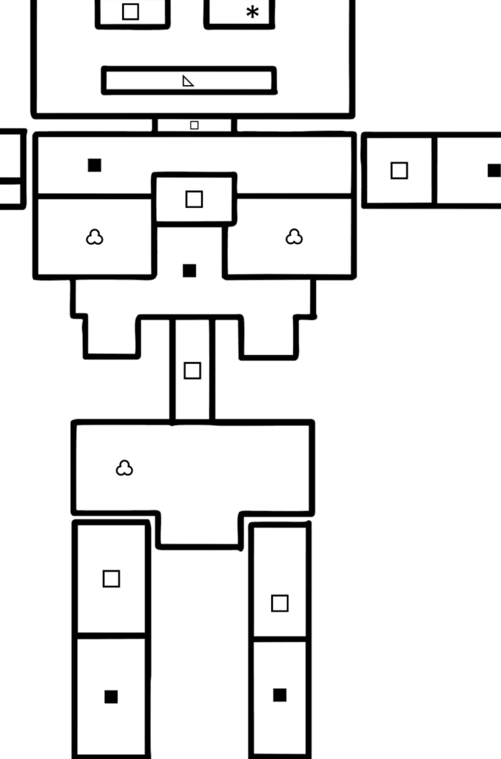 Minecraft Skeleton coloring page ♥ Online and Print for Free!