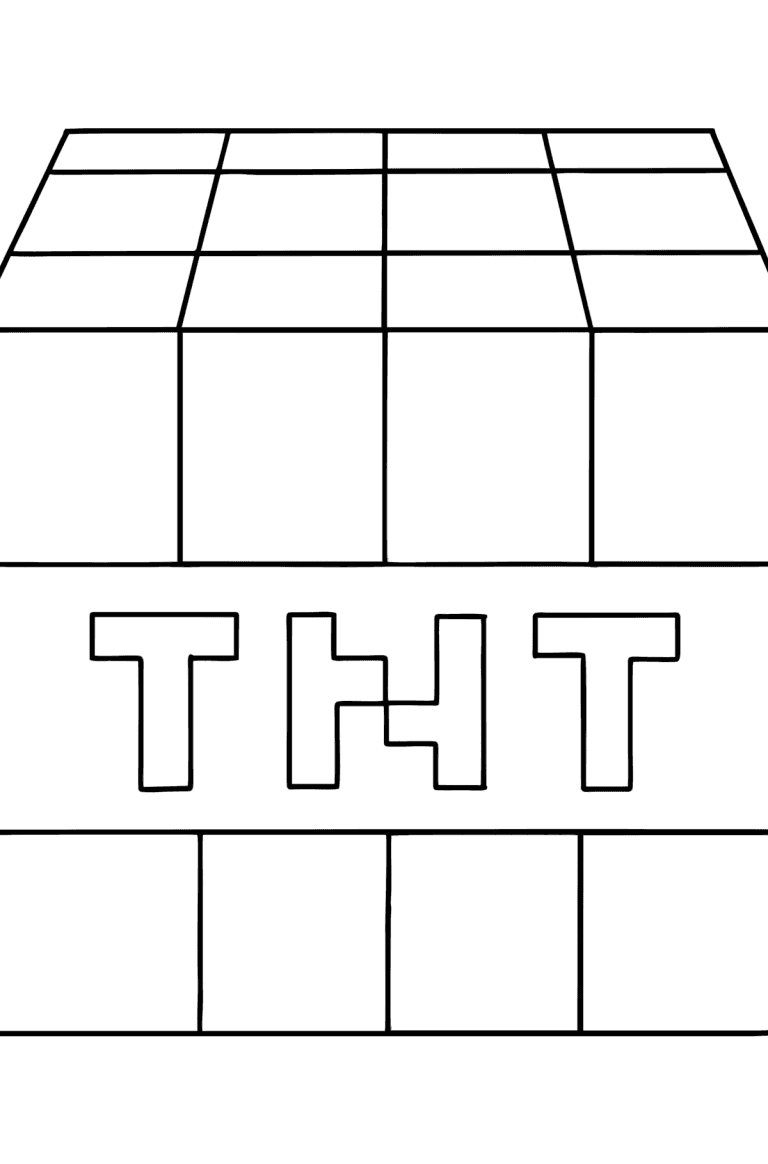 Minecraft coloring pages - Download, Print, and Color Online!