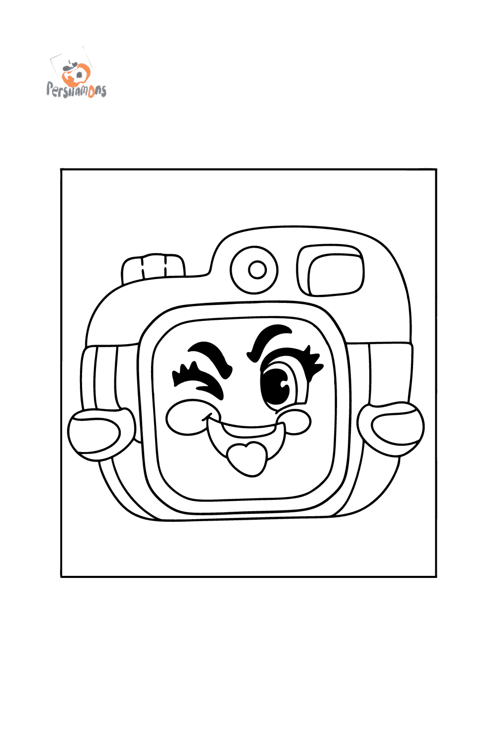 Coloring page Moji Pops Clicky ♥ Online and Print for Free!