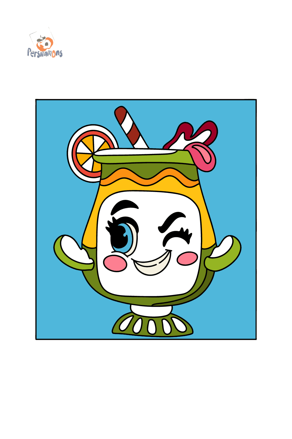 Coloring page Moji Pops Fizzy ♥ Online and Print for Free!