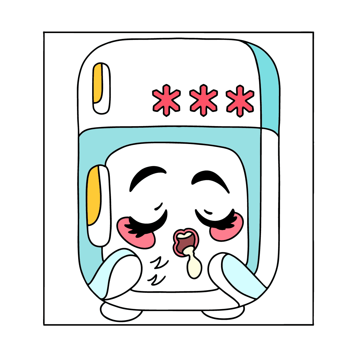 Kolorowanka Freezy Moji Pops Coloring For