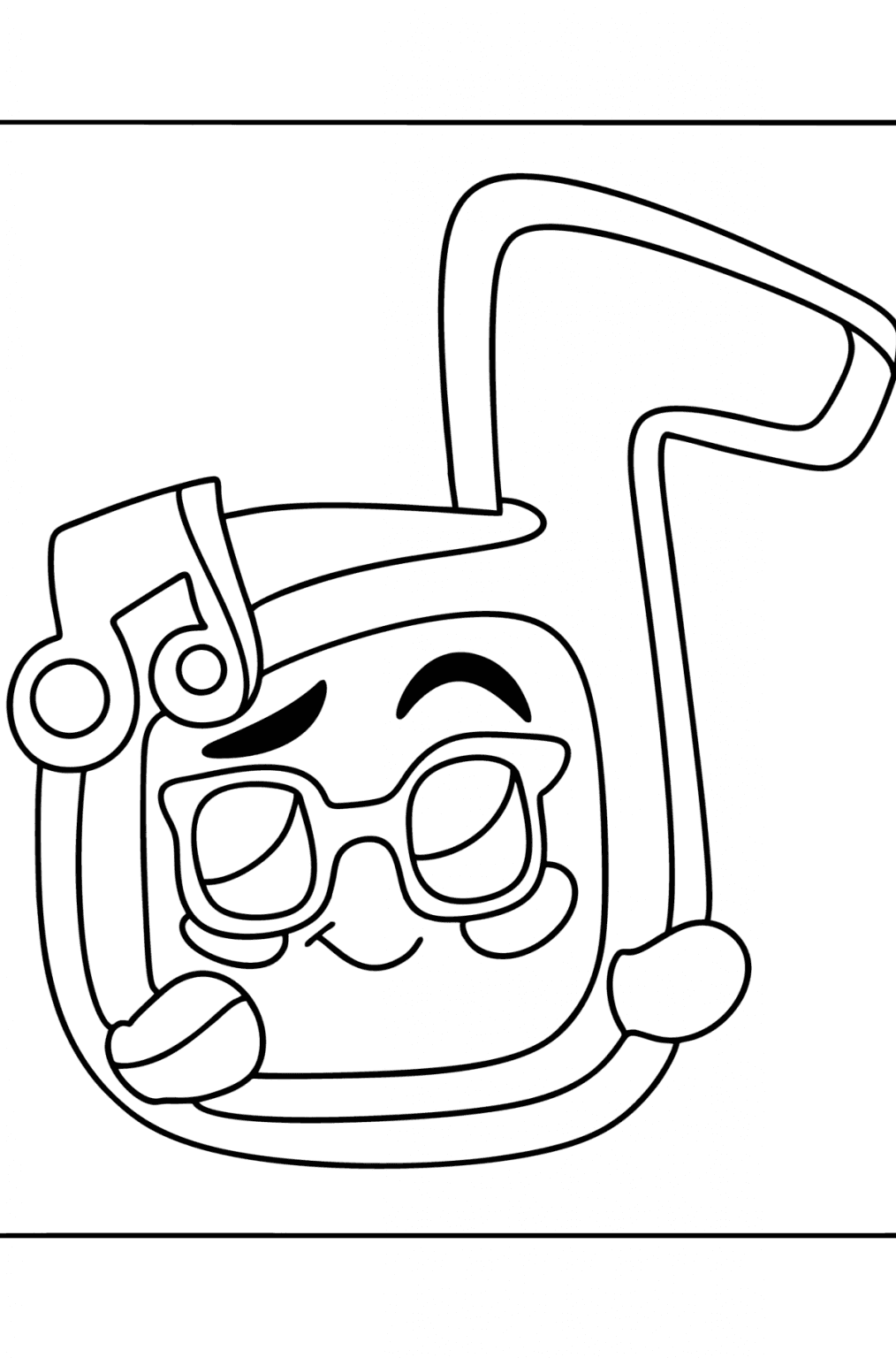 Coloring page Moji Pops Lala ♥ Online and Print for Free!