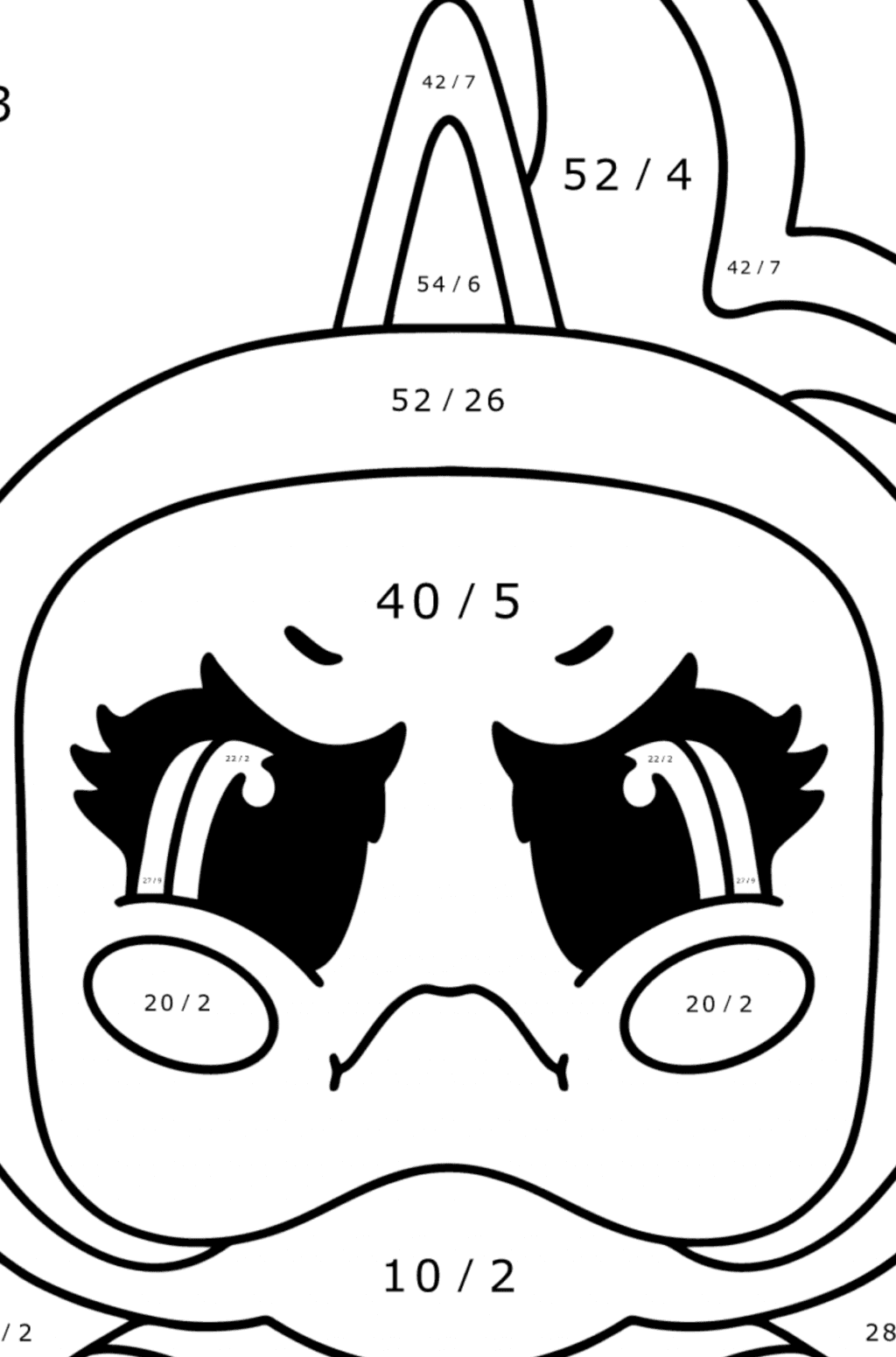 Coloring page MojiPops Tails ♥ Online and Print for Free!