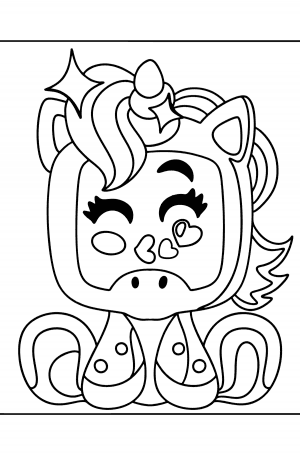 Kolorowanki MojiPops dla dzieci | Coloring-for-Kids.com