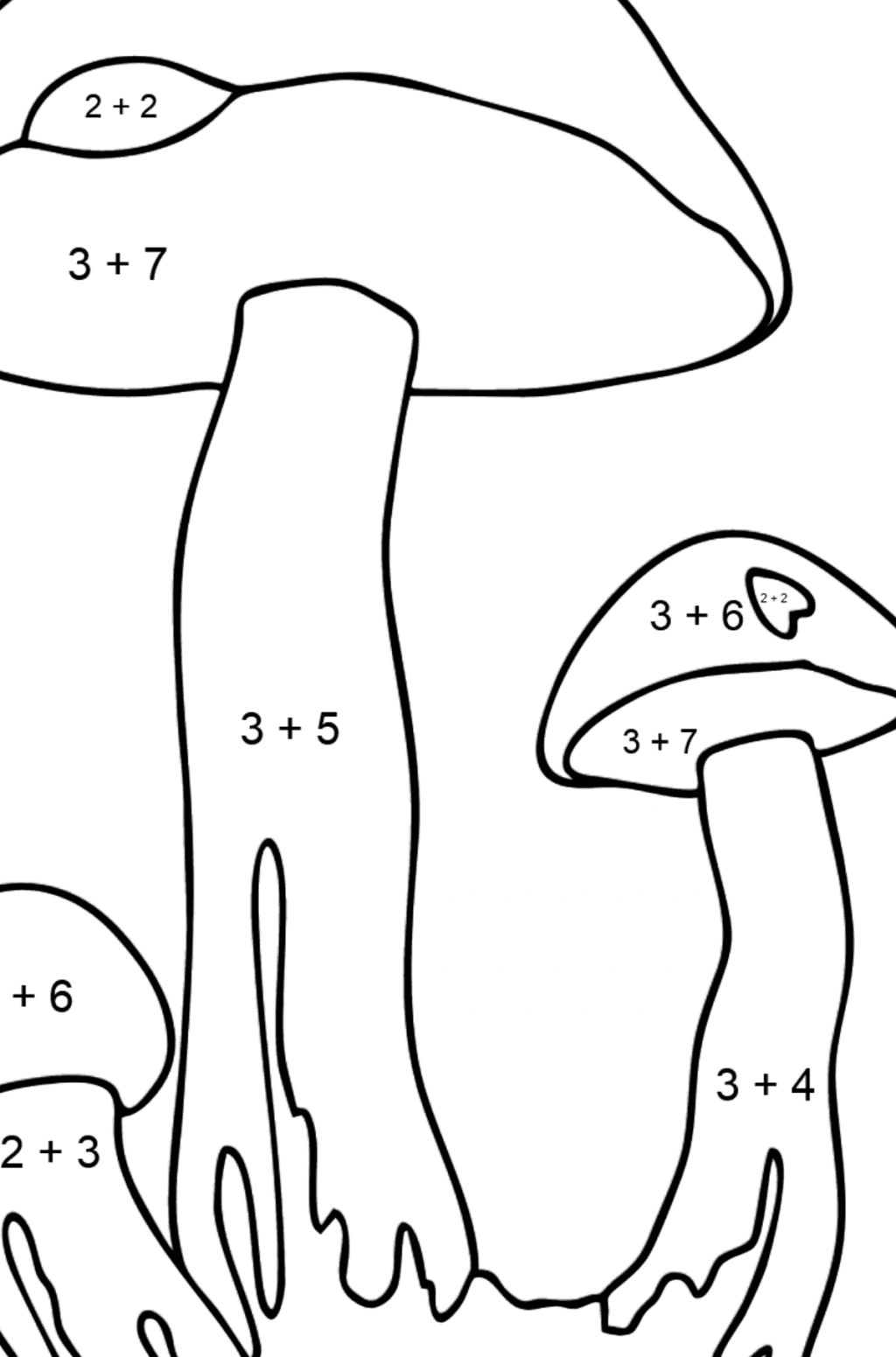 Rough boletus coloring page ♥ Online or Printable for Free!