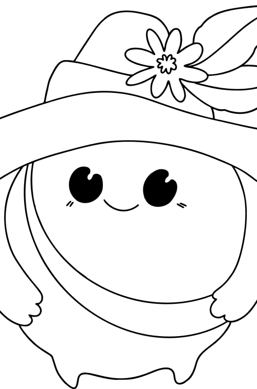 Naranjas dibujos para colorear ♥ Imprime y Colorea en Línea Gratis