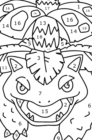 Coloring page Pokémon Go Venusaur ♥ Online and Print for Free!