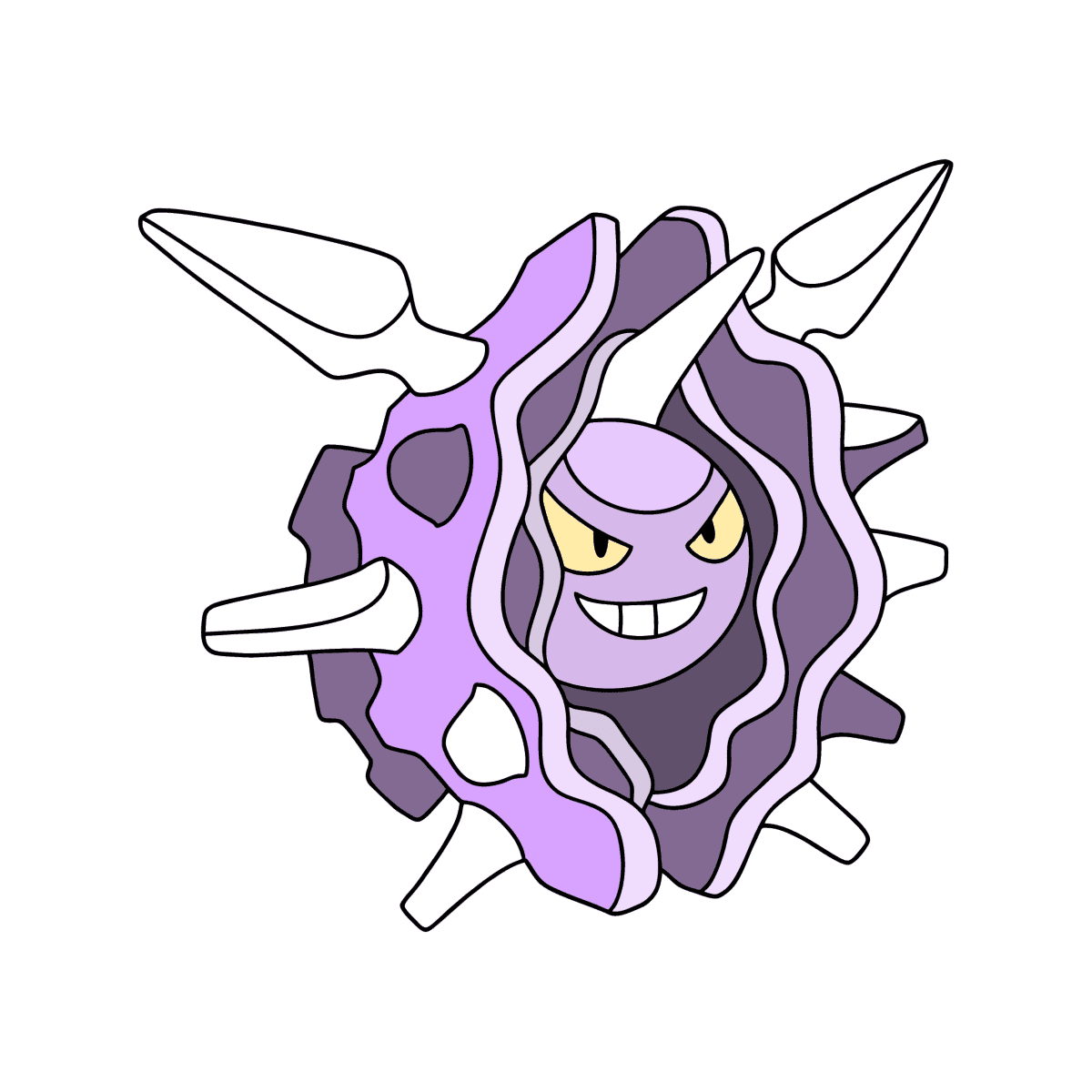 Colouring page Pokémon X and Y Cloyster ♥ Online and Print for Free!