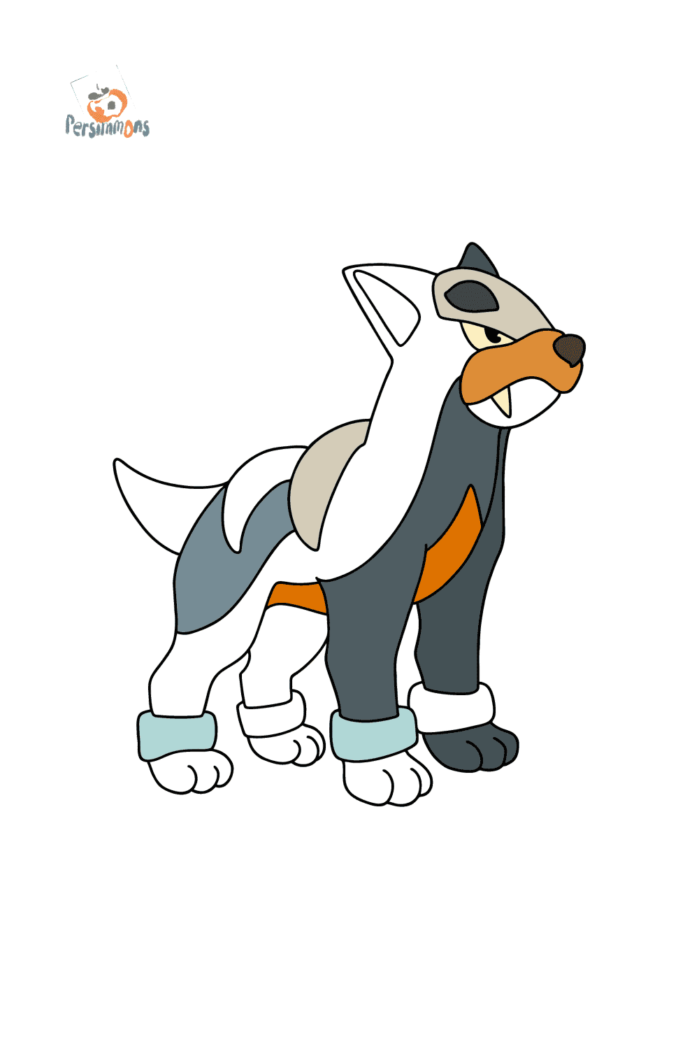 Desenho de Houndour para colorir | Coloring-for-Kids.com