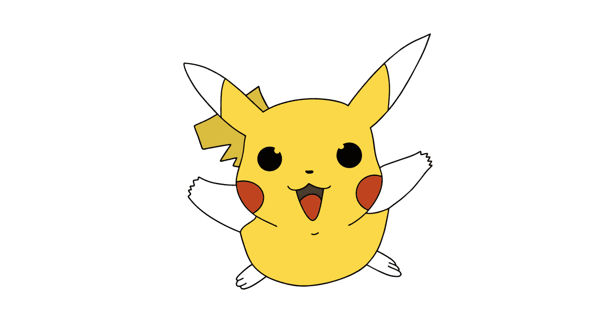 Pikachu Pokémon XY til fargelegging | Coloring-for-Kids.com