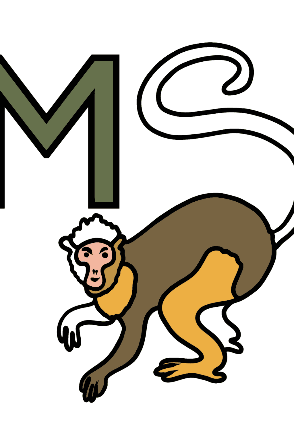 Desenhos de Alfabetos portugueses para colorir ♥ Grátis