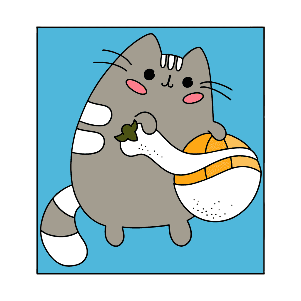 Pusheen målarbilder ♥ Ladda ner, Skriv ut, Måla Online