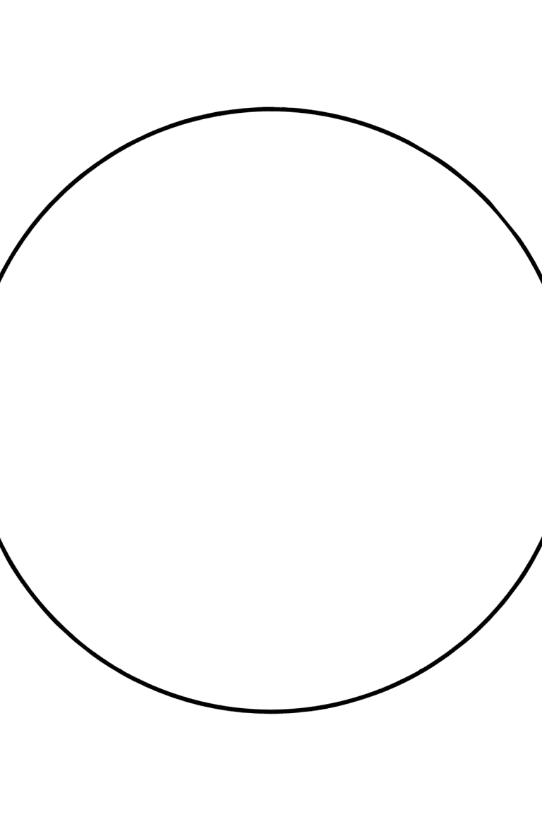 Coloriage de cercle pour les enfants ♥ En Ligne et à imprimer gratuit