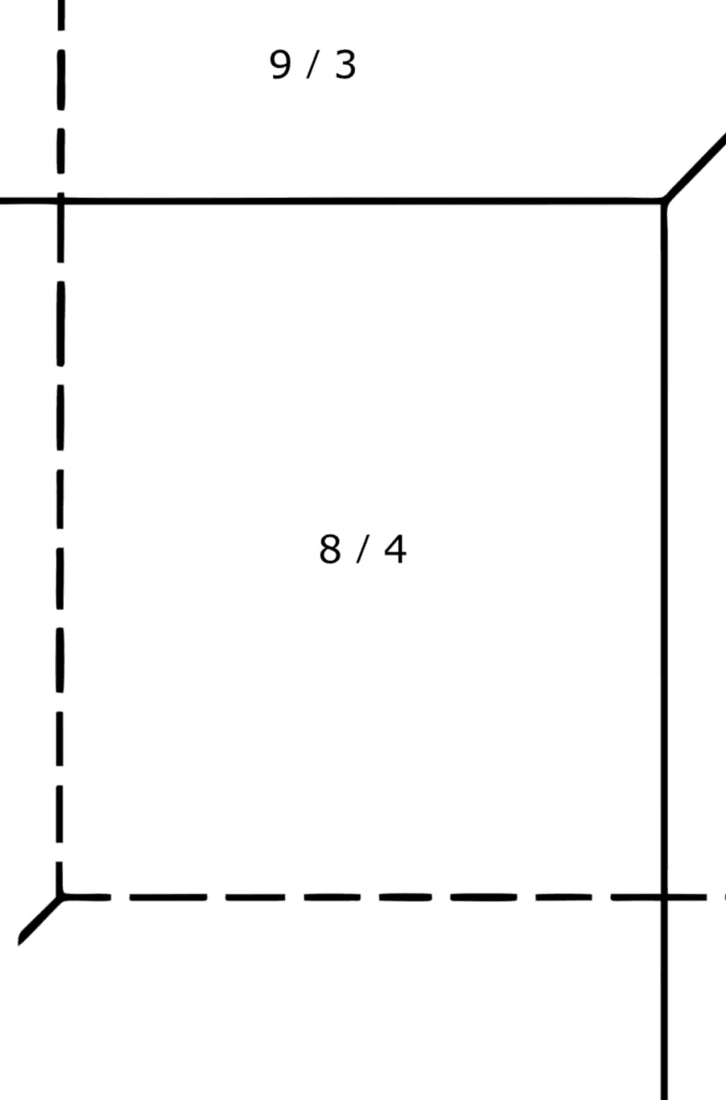 Cube coloring page for toddlers ♥ Online or Printable for Free!