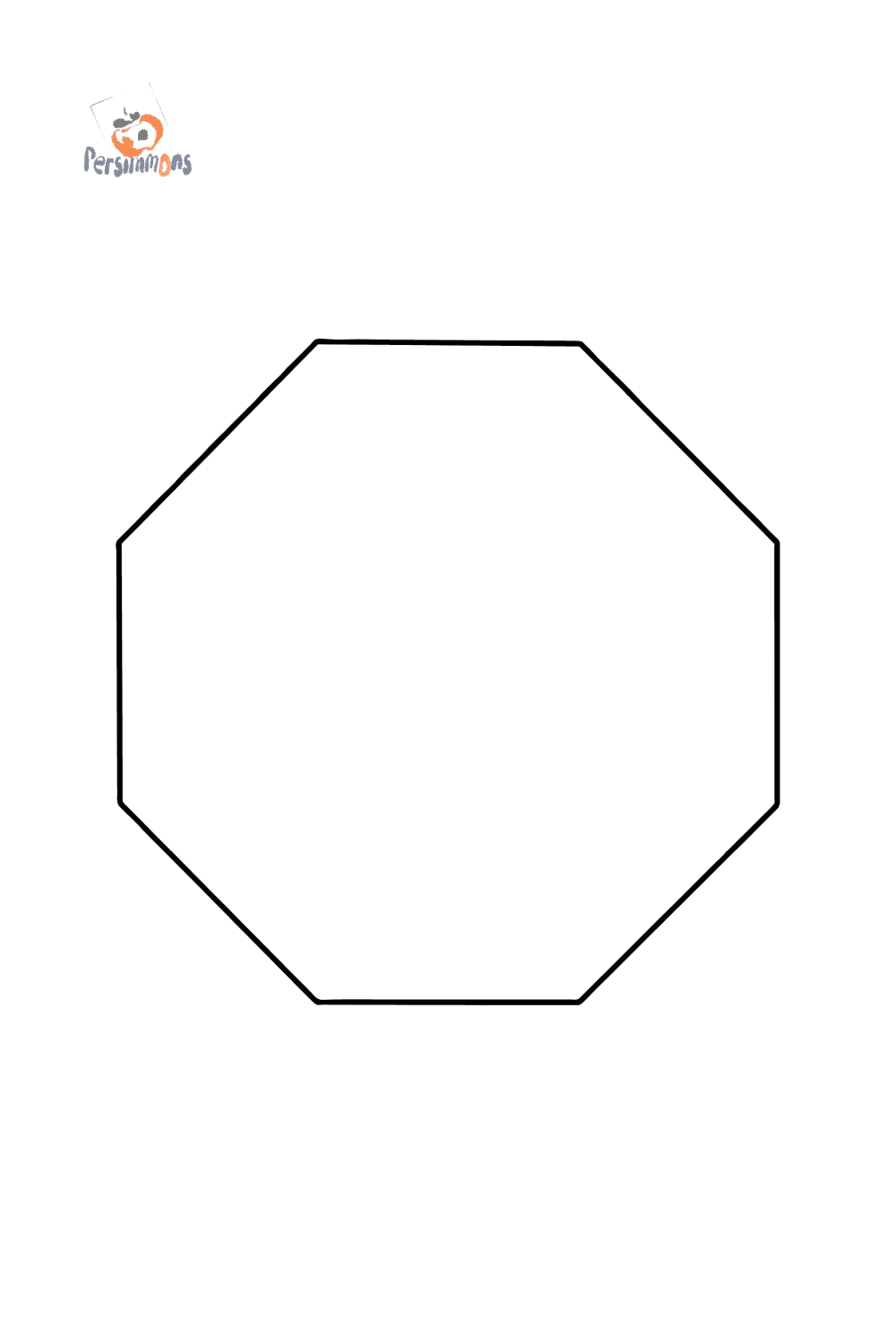 Hexagon coloring page ♥ Online or Printable for Free!