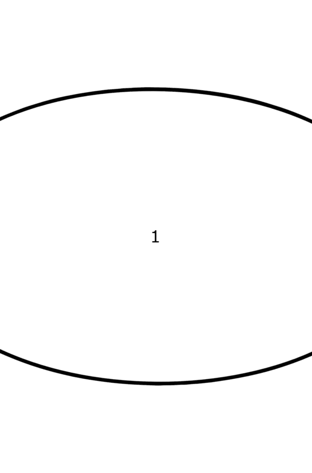 Coloriage ovale pour les enfants ♥ En Ligne Coloriage à imprimer