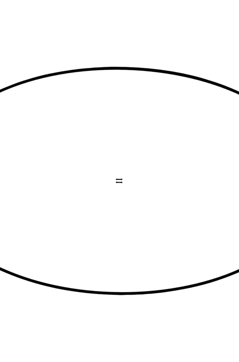 Coloriage ovale pour les enfants ♥ En Ligne Coloriage à imprimer