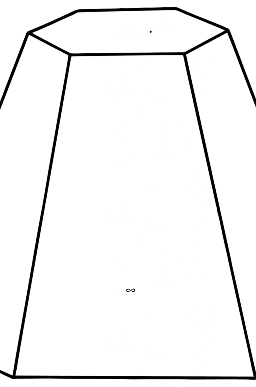 Dibujo de Prisma para colorear - Imprime y en Línea