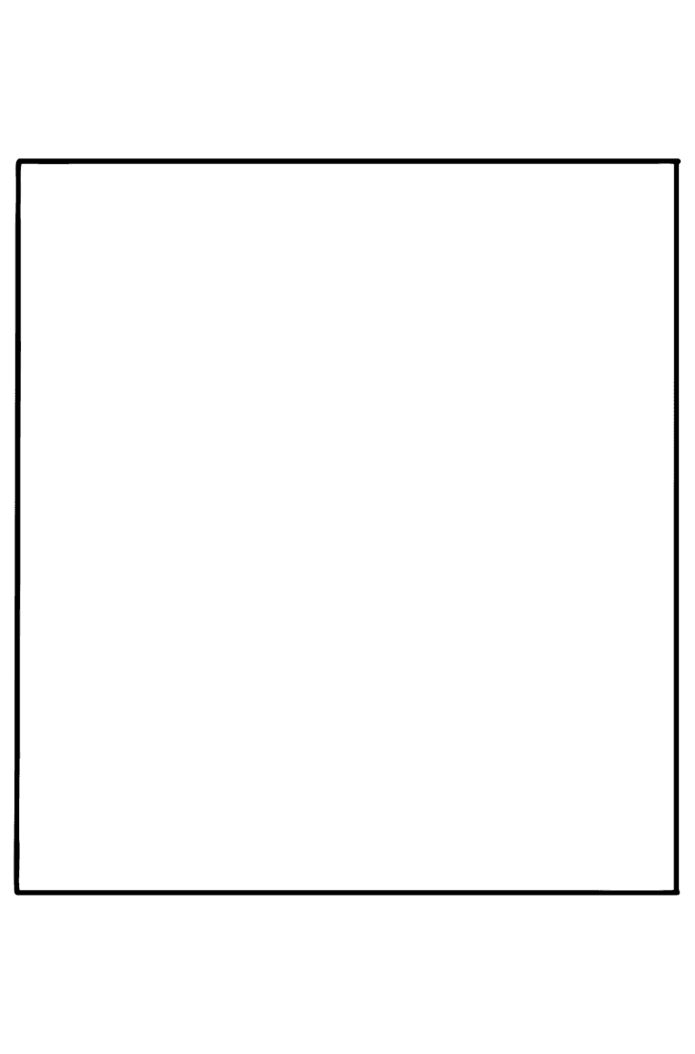 Dibujo de Cuadrado para colorear - Imprime y en Línea