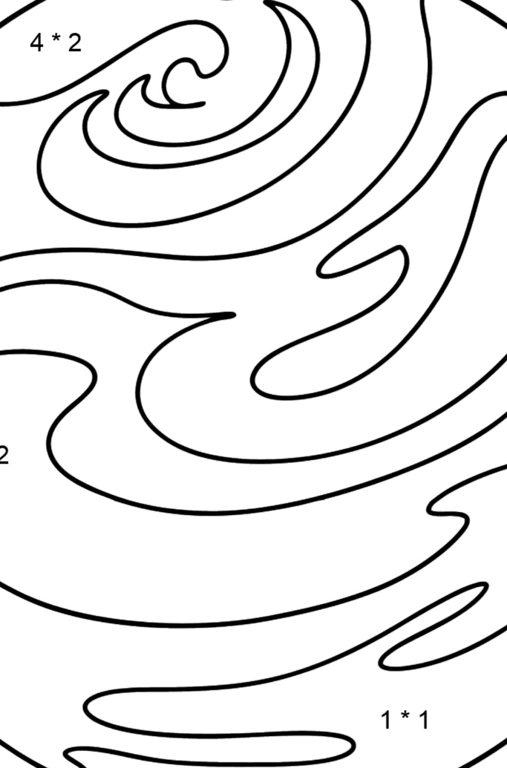 Earth coloring page ♥ Online or Printable for Free!