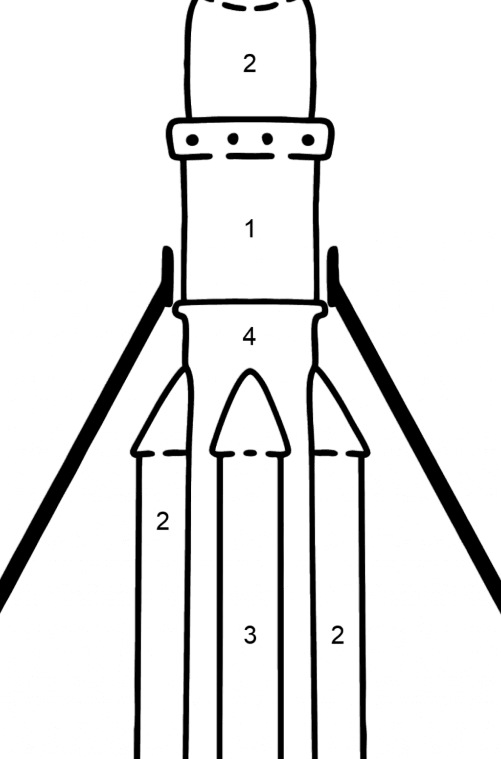Rocket Coloring Page ♥ Online Or Printable For Free 