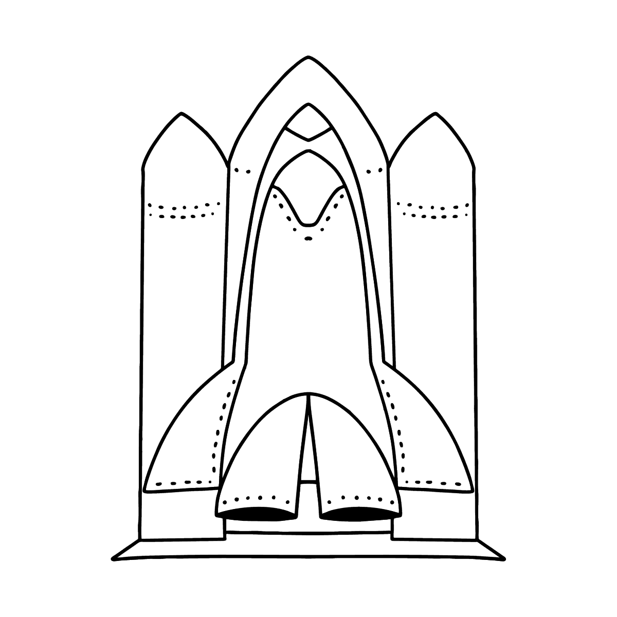 Shuttle coloring page ♥ Online or Printable for Free!