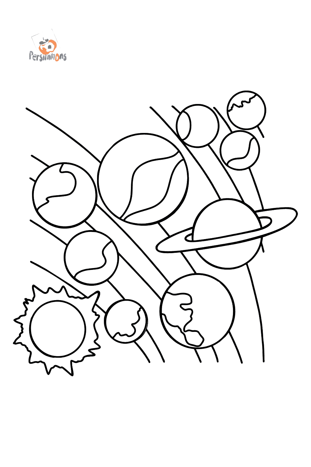 Solar System coloring page ♥ Online or Printable for Free!