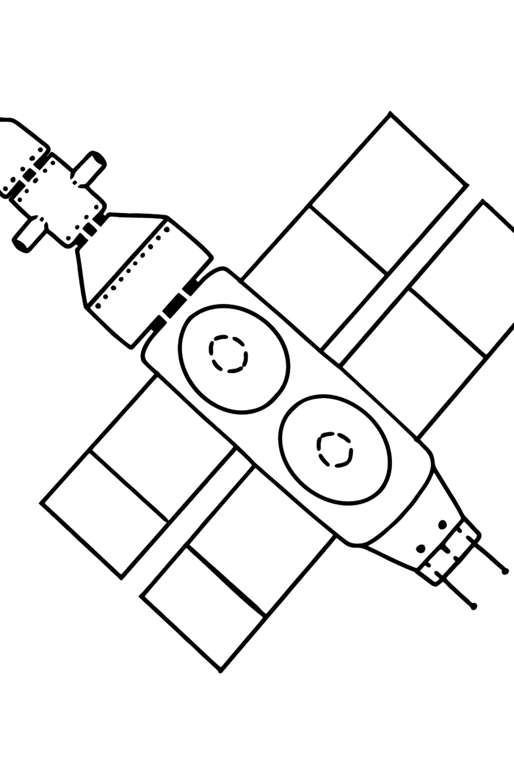 Kleurplaten ruimte - Downloaden, uitprinten, online!