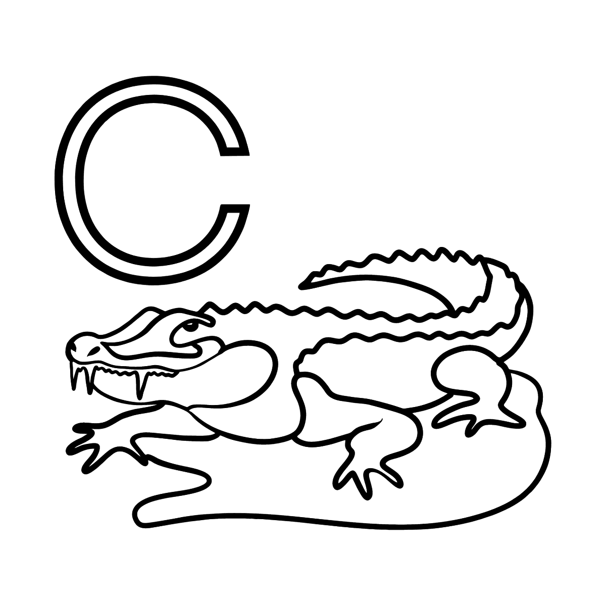 Spanish Letter C coloring pages ♥ Print and Online Free!