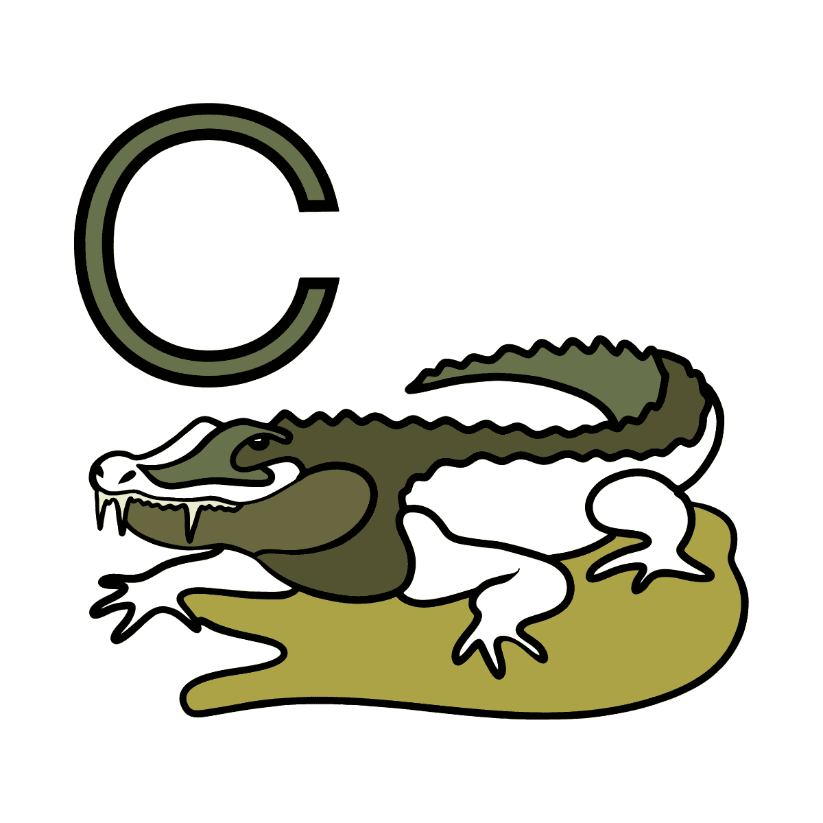 Spanish Letter C coloring pages ♥ Print and Online Free!