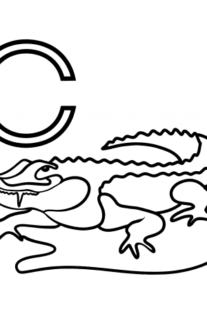Spanish Letter C coloring pages ♥ Print and Online Free!