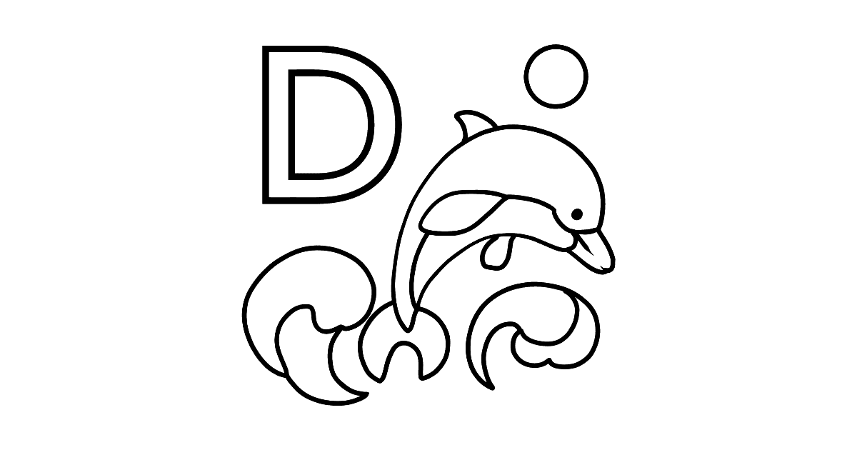 Spanish Letter D coloring pages ♥ Print and Online Free!