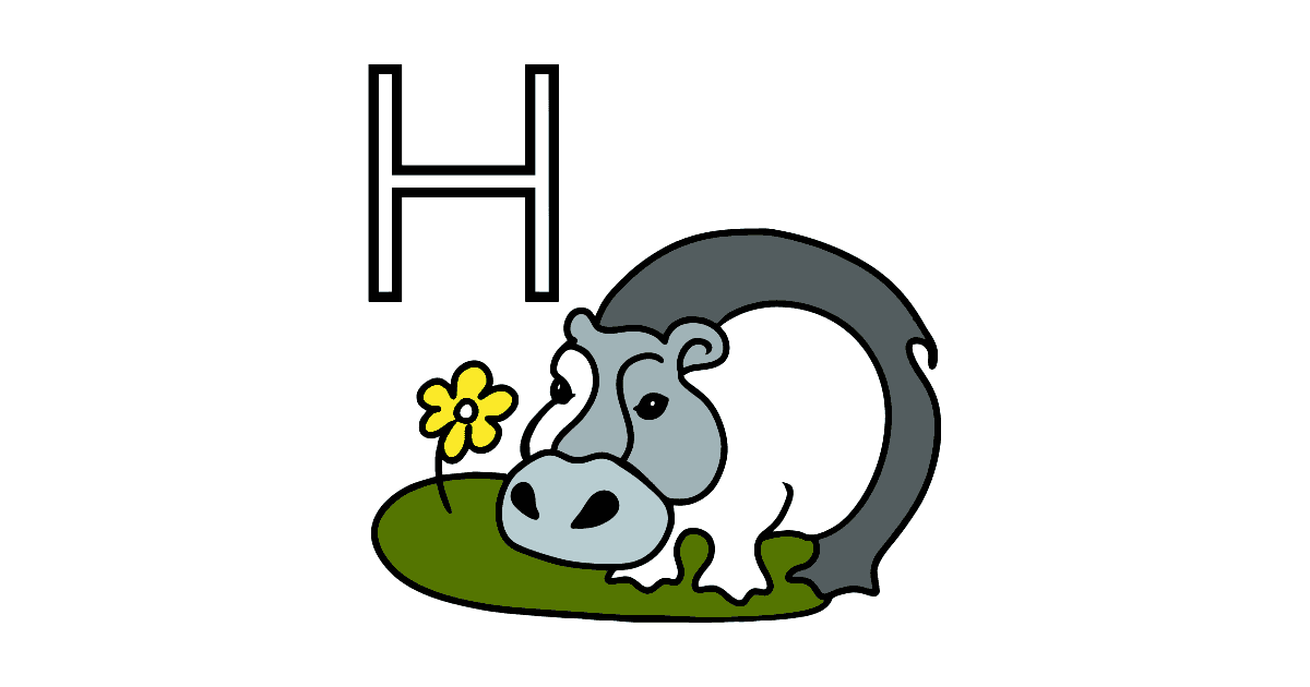 Spanish Letter H coloring pages ♥ Print and Online Free!