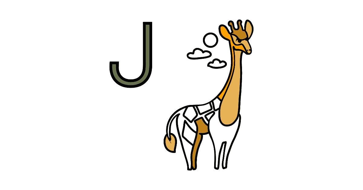 Spanish Letter J coloring pages ♥ Print and Online Free!