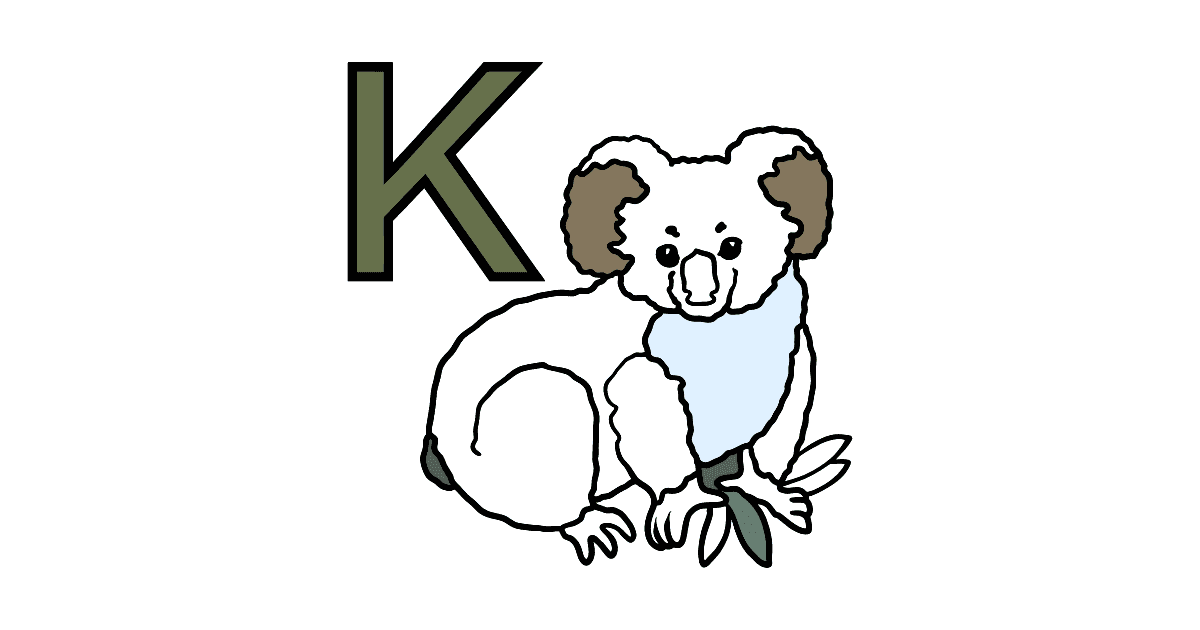 Spanish Letter K coloring pages ♥ Print and Online Free!