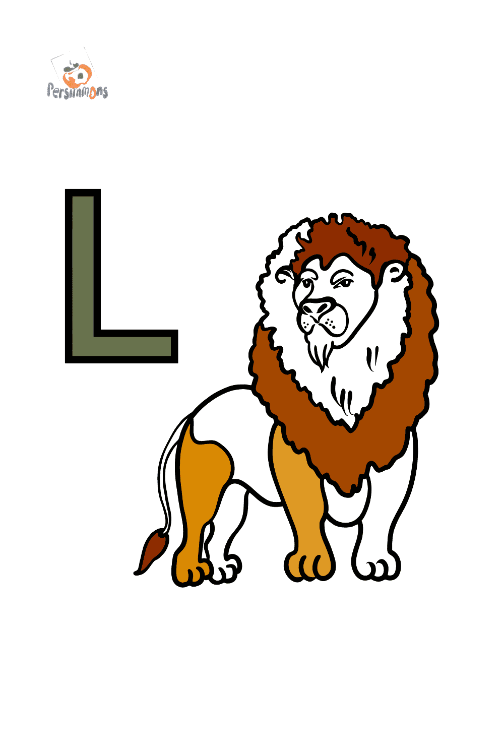 Dibujo de Letra L Español para colorear ♥ Imprime y en Línea Gratis