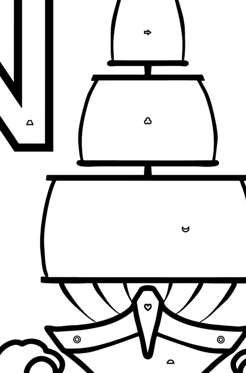 Spanish Letter N coloring pages ♥ Print and Online Free!