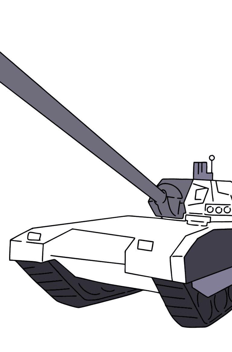 Tank KV 44 coloring page ♥ Free Online!
