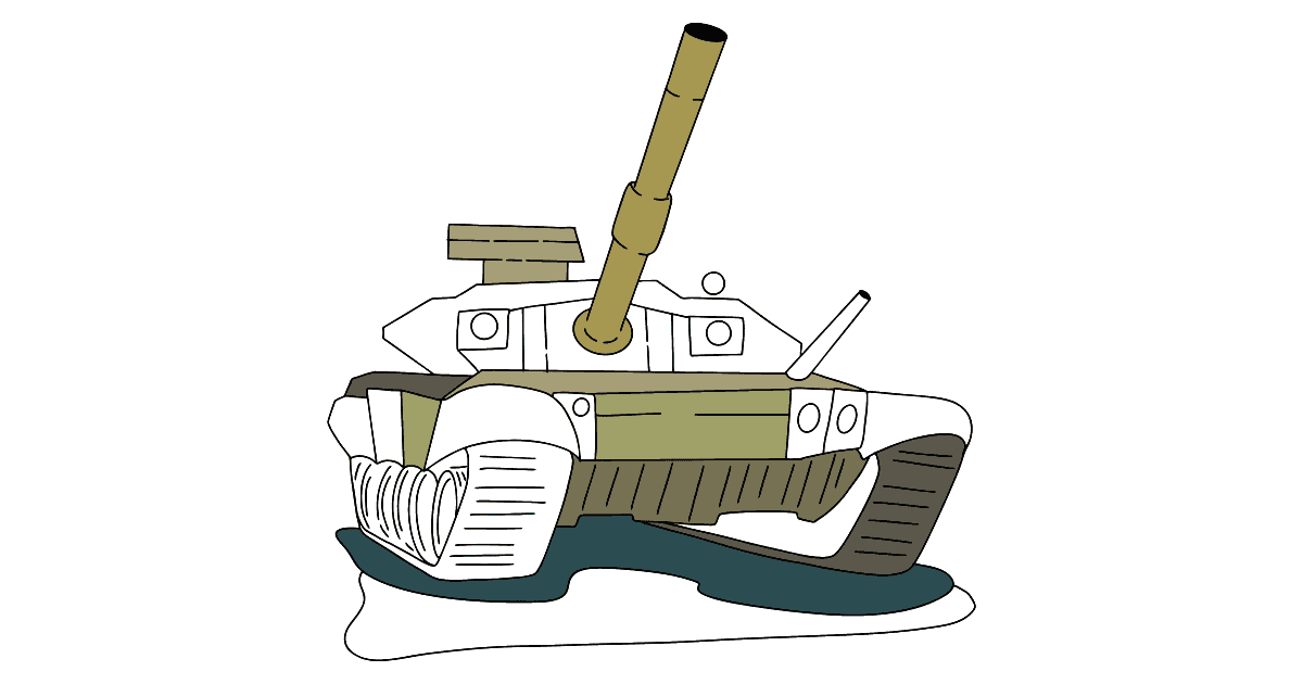 Desene de colorat tancuri ♥ Descărcați, imprimați, online!