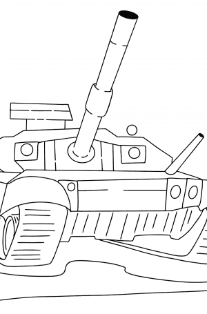 Desene de colorat tancuri ♥ Descărcați, imprimați, online!