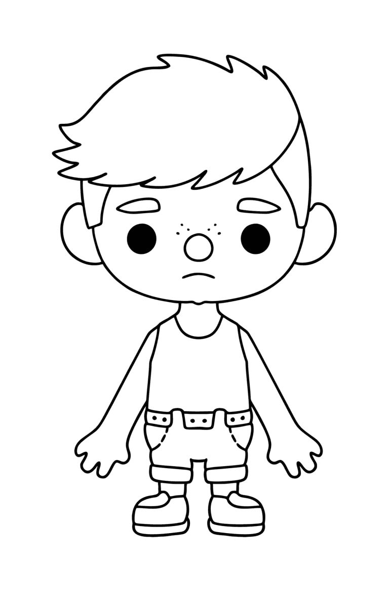 Розмальовки Тока Бока - Скачати, Надрукувати або Онлайн в Інтернеті!