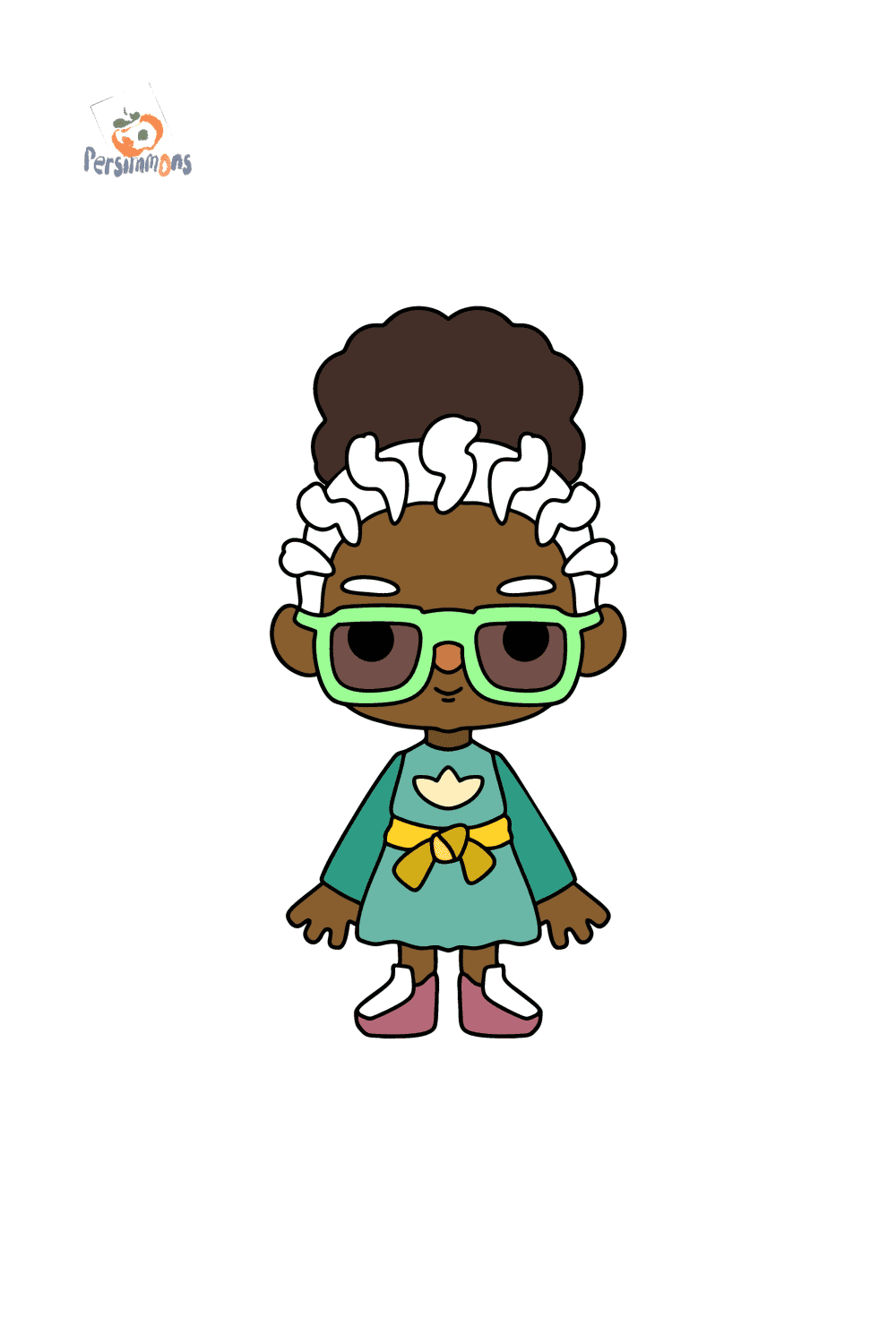 Toka Boka malvorlagen Hübsches Mädchen | Coloring-for-Kids.com