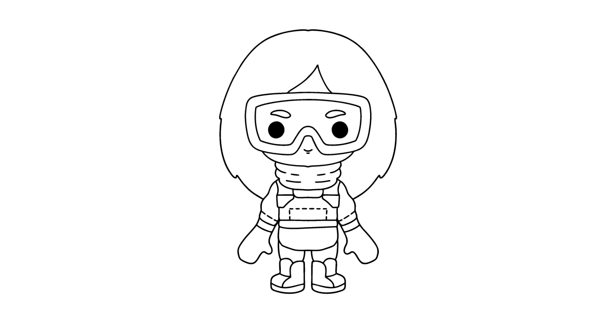 Toka Boka Malvorlagen für Mädchen | Coloring-for-Kids.com