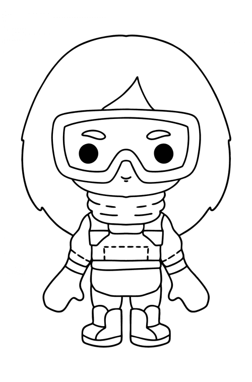 25+ Desene de colorat Toca Boca | Coloring-for-Kids.com