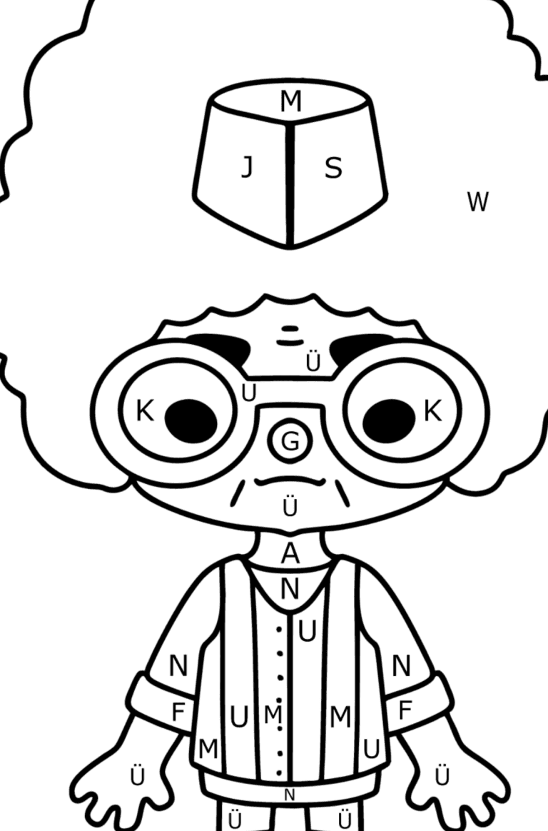 Toka Boka Malvorlagen Charakter Oldies | Coloring-for-Kids.com